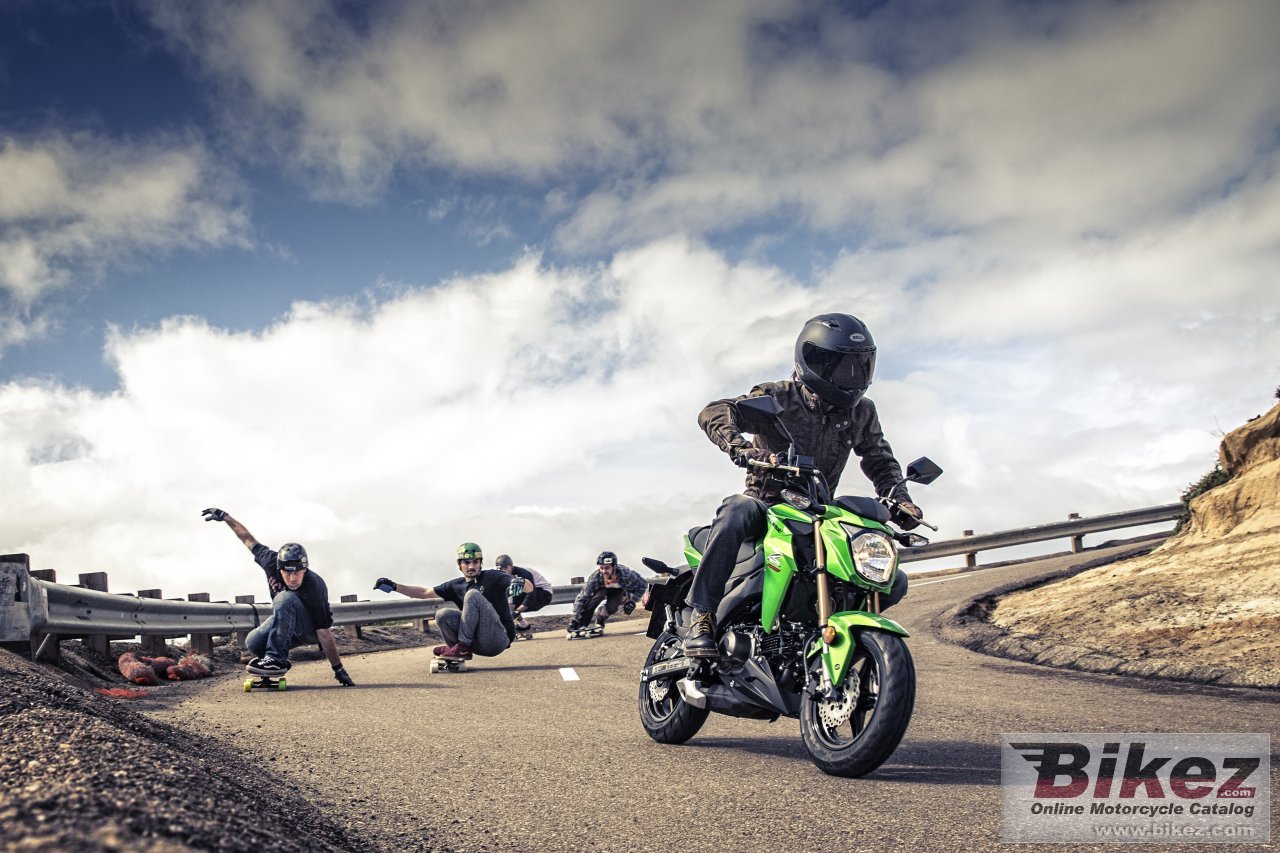 Kawasaki Z125 Pro poster